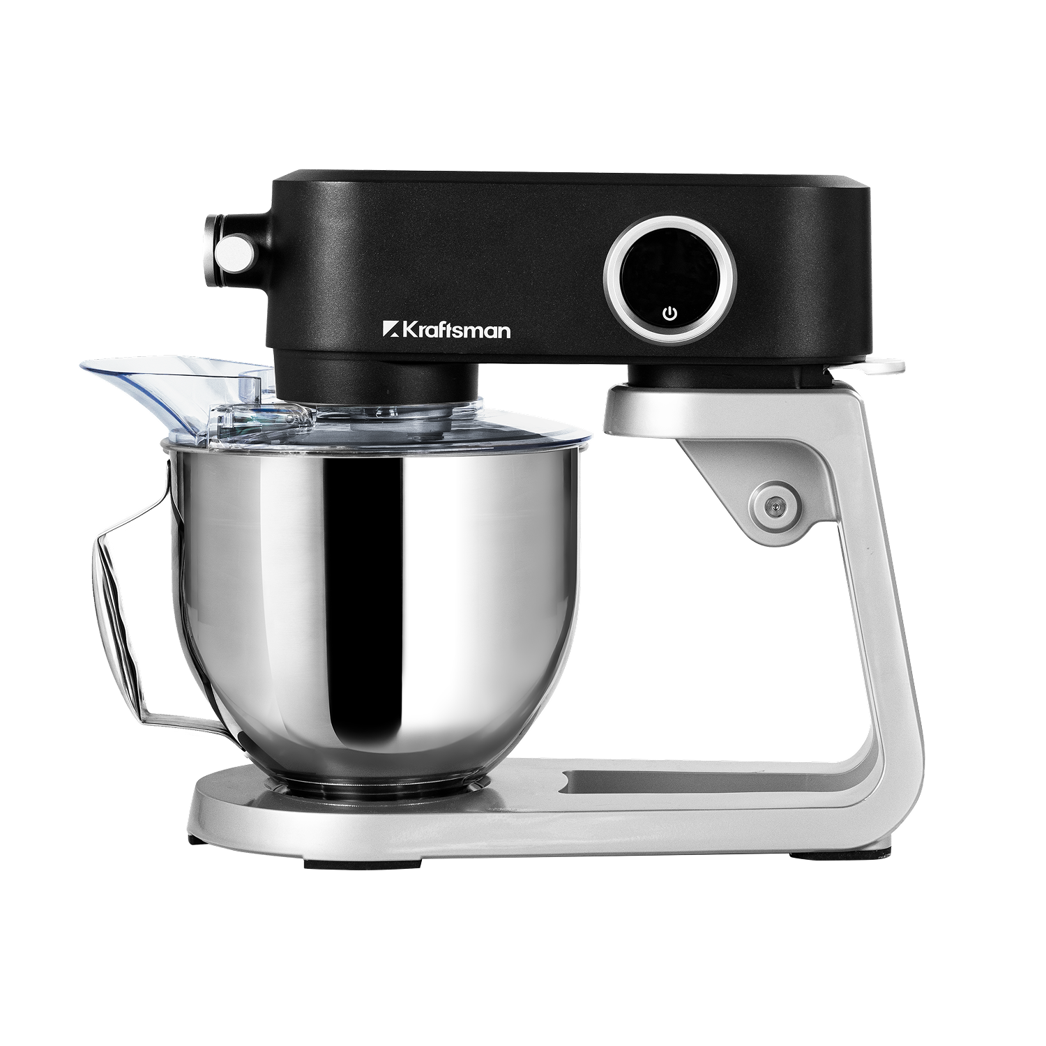 Kraftsman KM50 Metal Stand Mixer, 5.3-Qt Tilt-Head, 8 Speeds with Timer